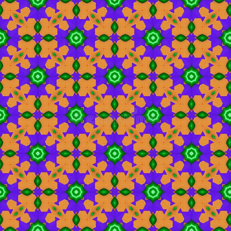 Colorful Symmetrical Repeating Patterns for Textiles, Ceramic Tiles ...