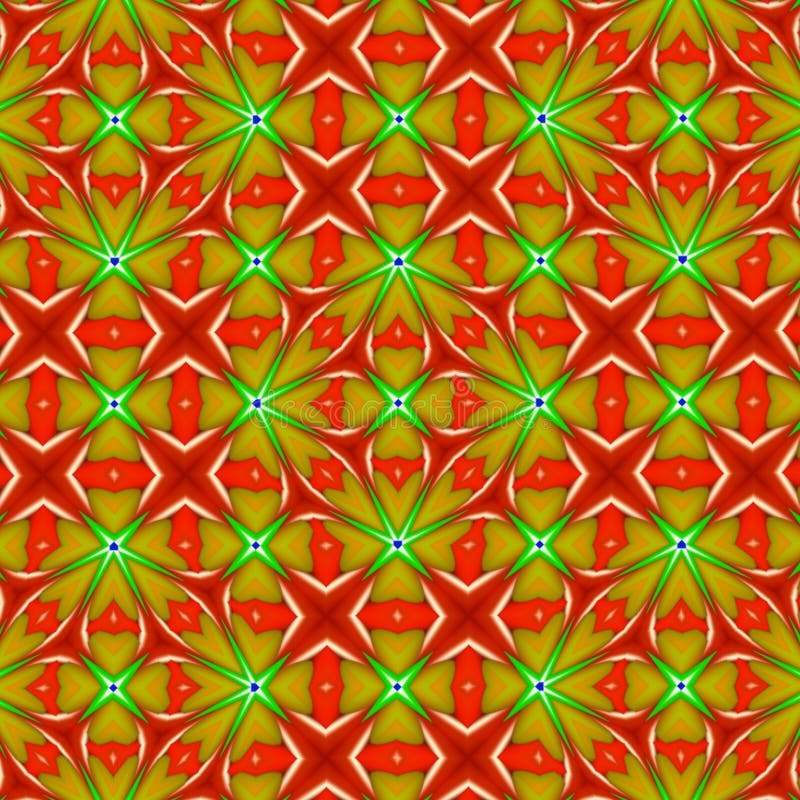 Colorful Symmetrical Repeating Patterns for Textiles, Ceramic Tiles ...