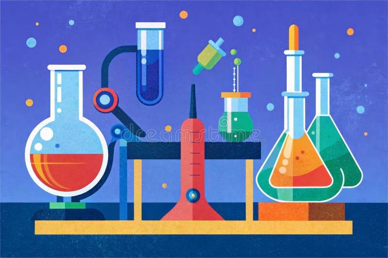 A Colorful Symphony of Chemistry: Exploring Reactions in a Laboratory ...