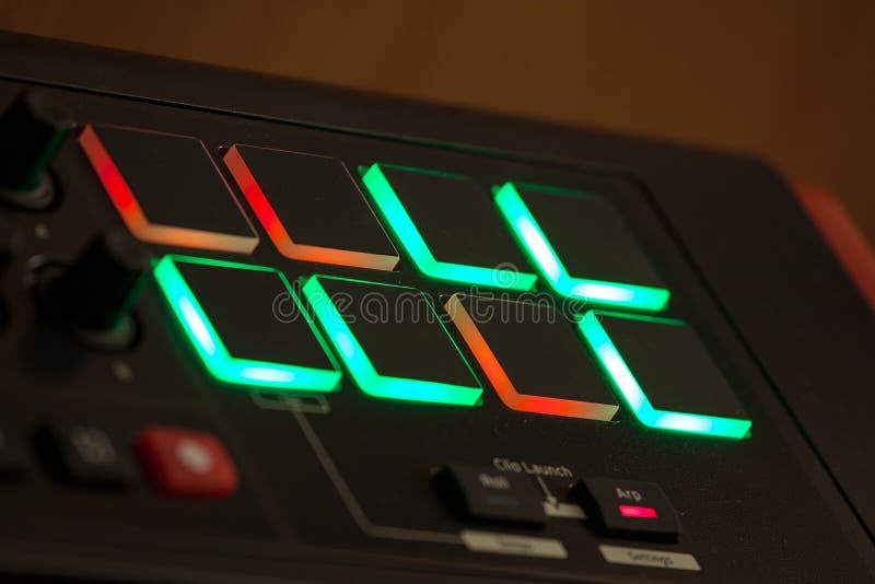 Synthesizer Buttons stock image. Image of synthesizer - 21701821