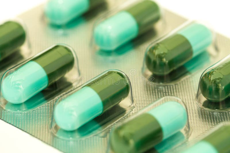 Colorful Tablets with Capsules Stock Image - Image of care, colorful ...