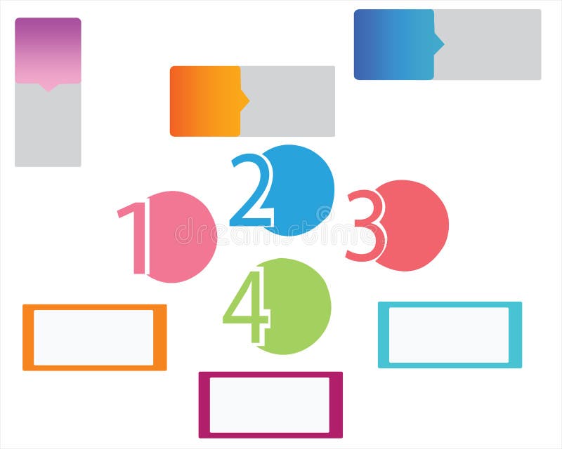 Colorful Tag and Label Artworks Stock Vector - Illustration of sign ...