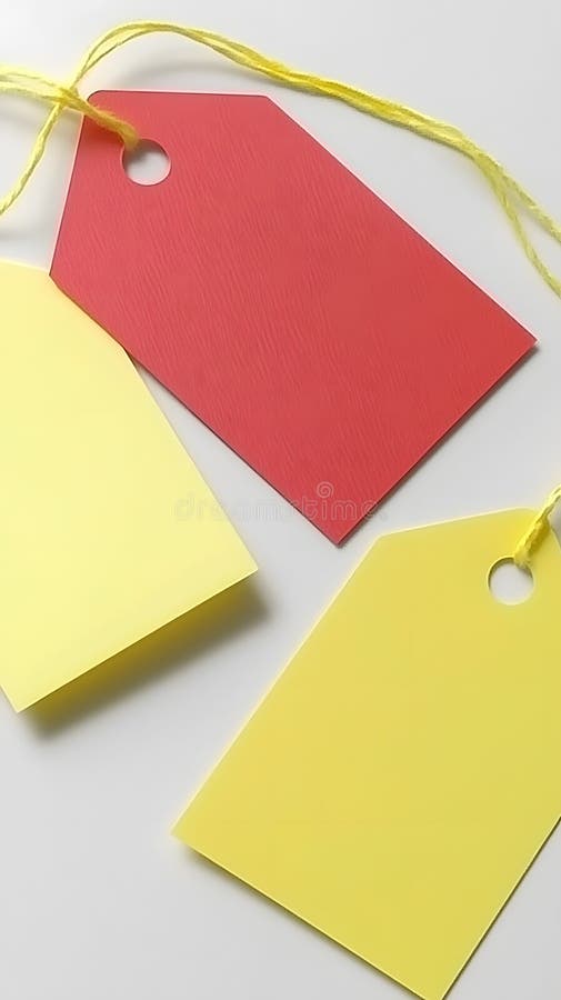 Colorful Tags for Pricing and Labeling Stock Illustration ...