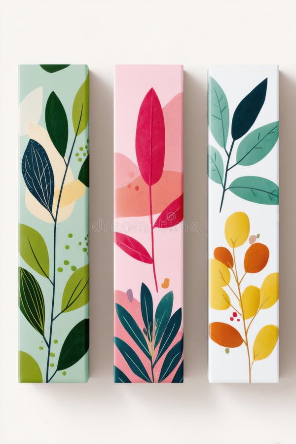 Colorful Tea Packaging Boxes with Botanical and Floral Illustrations ...