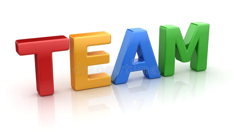 Colorful Team Work People Pentagon Stock Vector - Illustration of ...