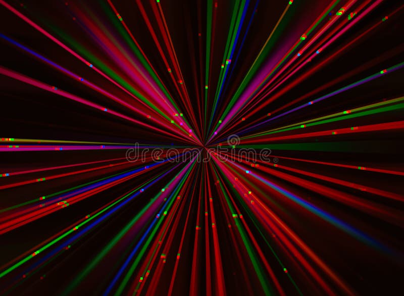 Colorful Teleportation 8bit Blast Illustration Stock Illustration ...