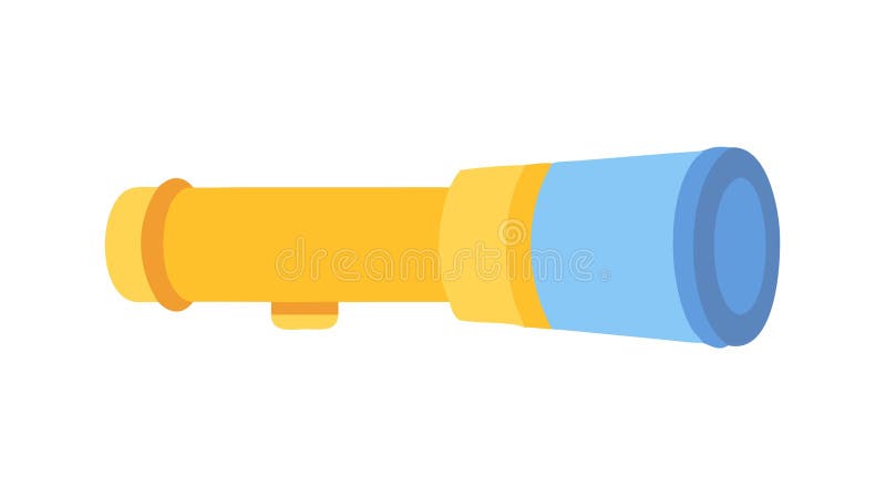 Colorful Telescope Icon Vector Graphic, Astronomy Science Tool, Vector ...