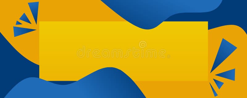 Colorful Template Banner With Gradient Color Background Design With