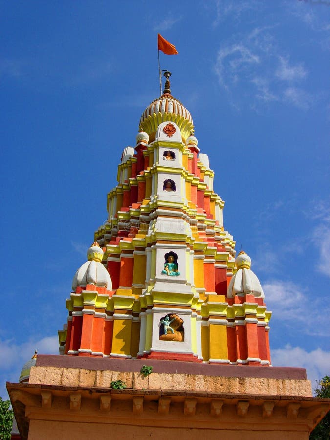 Colorful Temple Top stock image. Image of prayer, classic - 632049