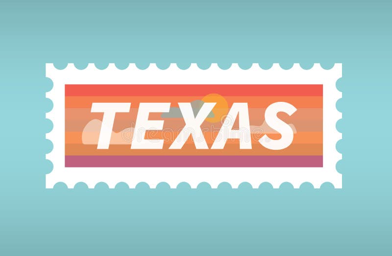 Colorful Texas Banner, Stamp, Sticker, Badge Stock Vector ...