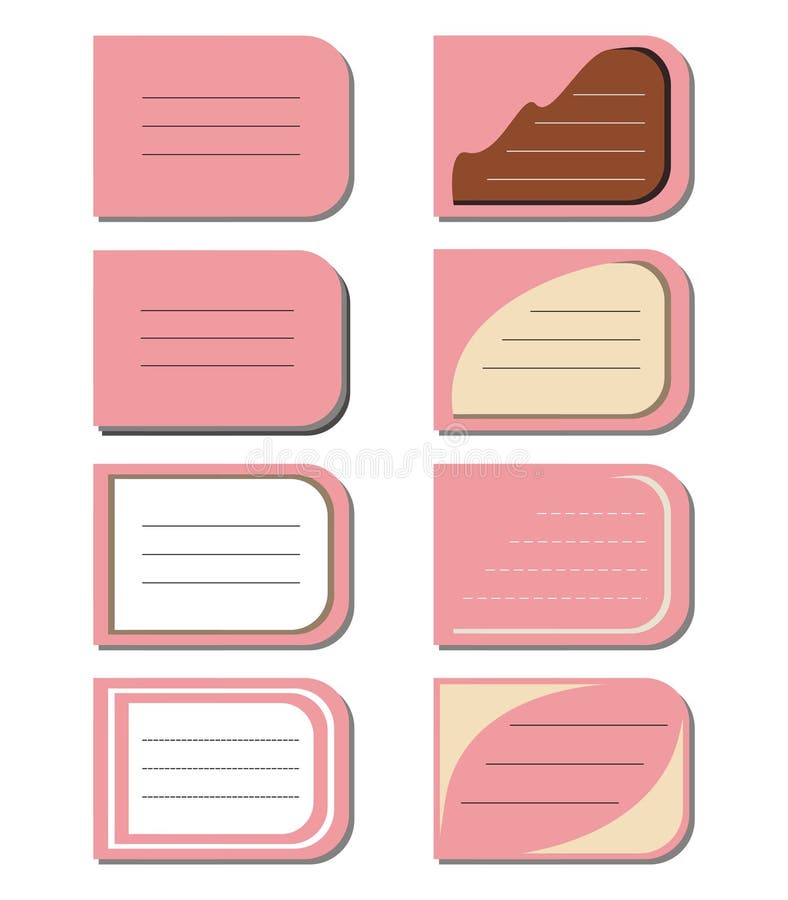 Colorful text frames stock vector. Illustration of board - 51761844