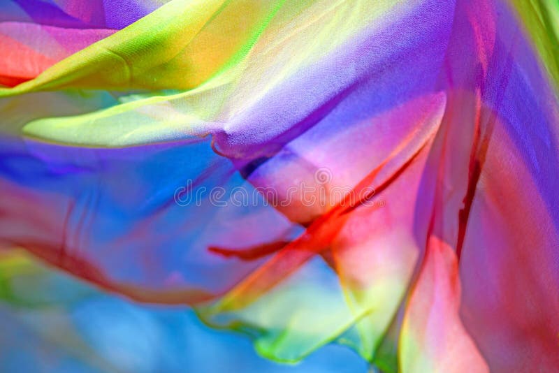 Colorful Textile Background Stock Image - Image of fabric, rainbow ...