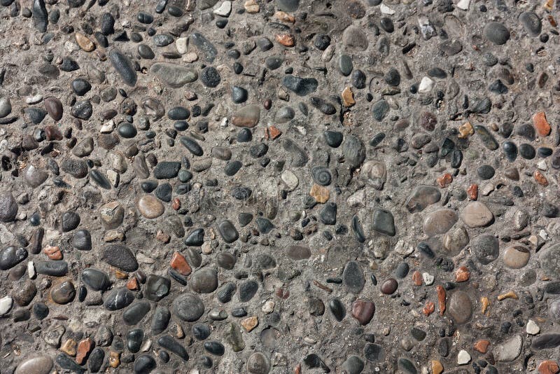 Colorful Texture of Mixed Pebble Close Up Stock Photo - Image of ...