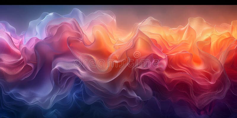 Colorful Textured Abstract Art Background. Creativity Banner Stock ...