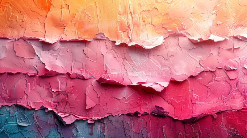 Colorful Textured Abstract Painting Generative Ai Stock Illustration ...