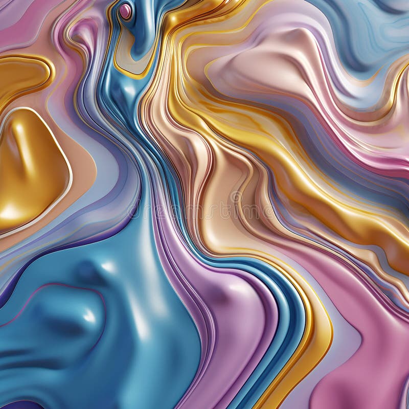 Textured Background Image in Colorful Scene in Random Wave and Ripple ...