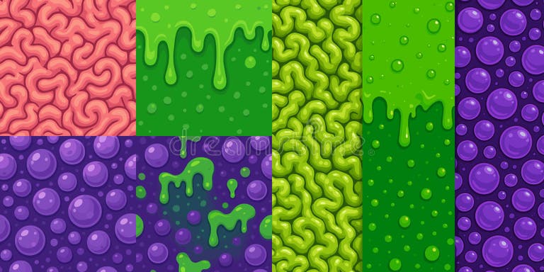 Colorful Slime Like Textures Stock Illustrations – 12 Colorful Slime ...