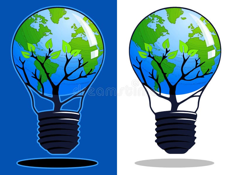 Colorful Think Green Illustrations Stock Illustration - Illustration of ...