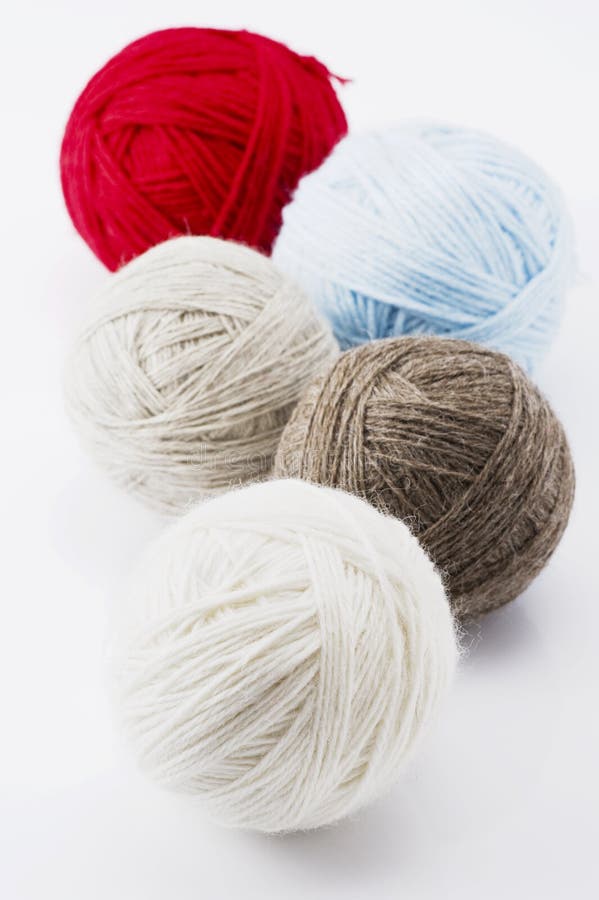 Colorful thread ball stock photo. Image of blue, woolen - 27831382