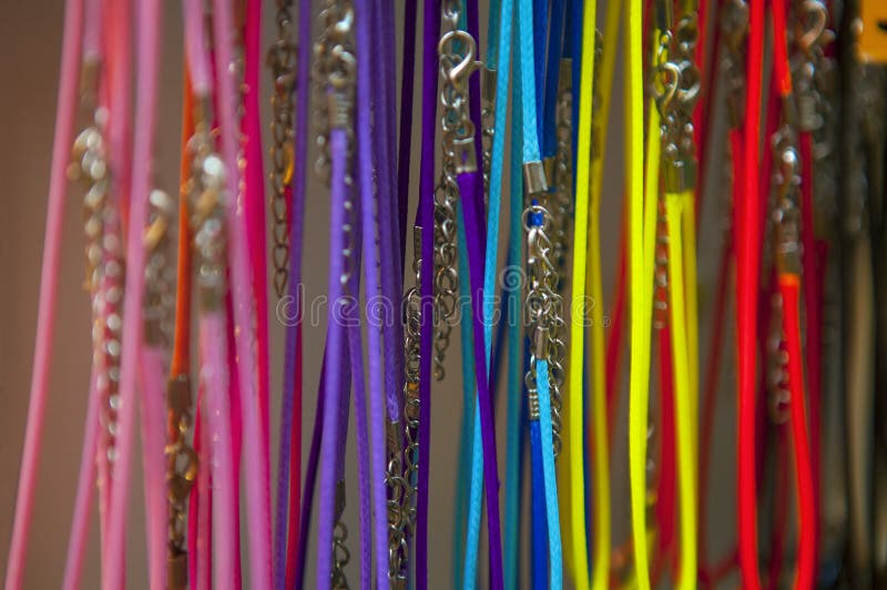 Colorful decorative rope stock image. Image of cloth - 147330469