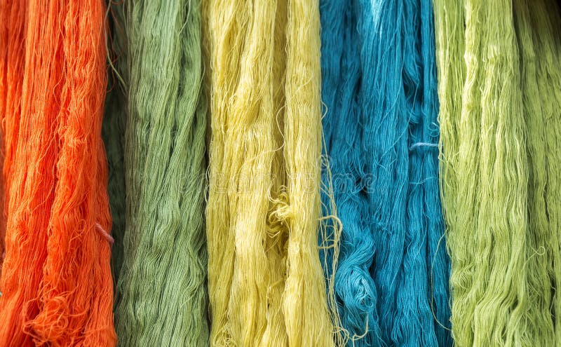 Colorful Thread Texture Design Background Stock Image - Image of colour ...