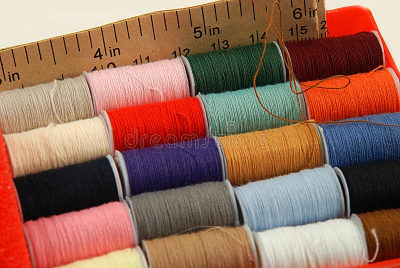 Colorful threads stock image. Image of wool, fibers, crochet - 12823591