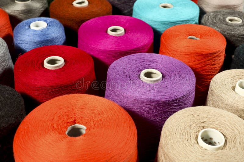 Colorful threads stock photo. Image of yarns, blue, dressmaking - 29325164