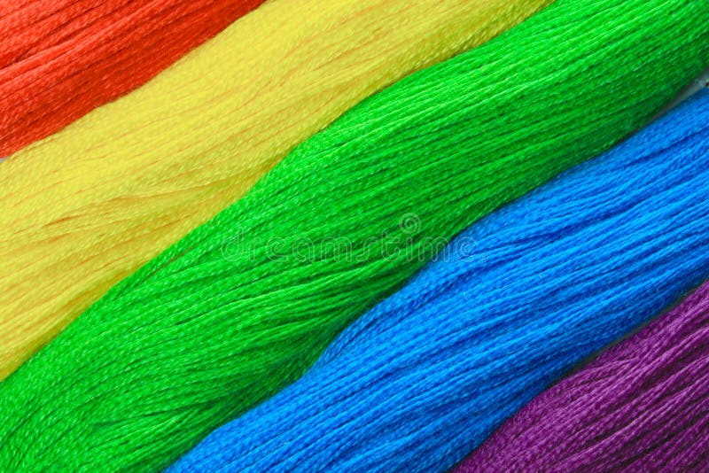 Colorful Threads Picture. Image: 8050135