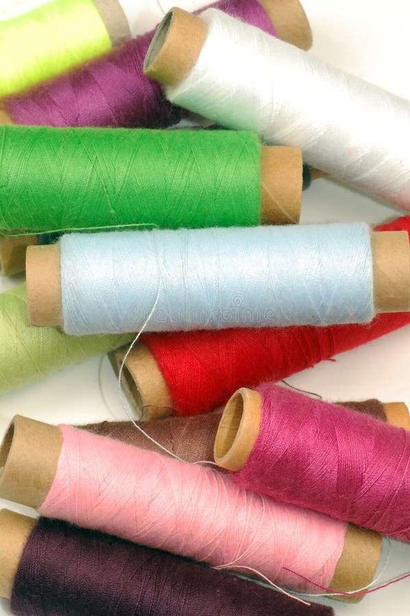 Colorful threads stock image. Image of threads, thread - 45159501