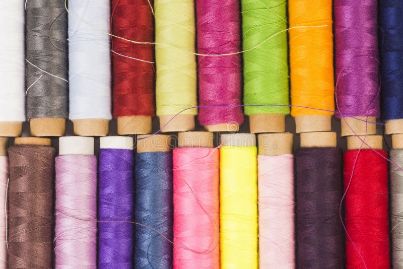 Colorful threads stock image. Image of threads, thread - 45159501
