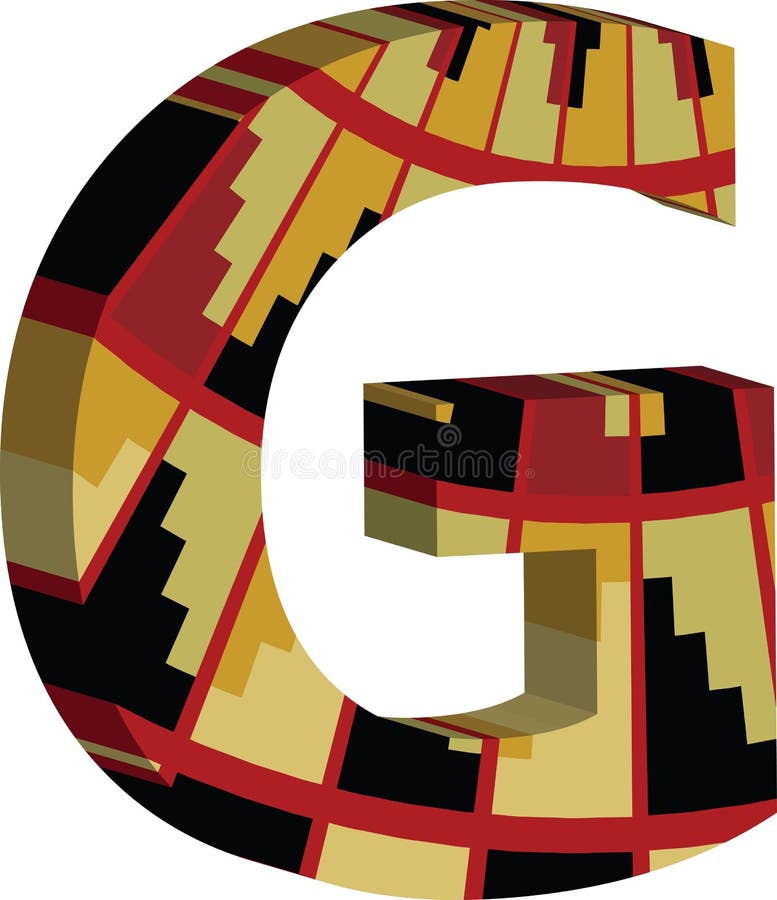 3d Font Letter G Stock Illustrations – 3,090 3d Font Letter G Stock ...