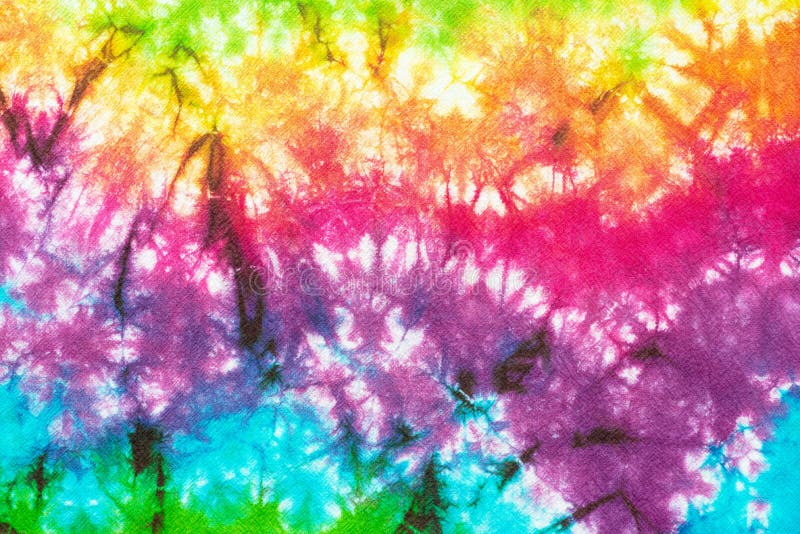 Colorful Tie Dye Pattern Abstract Background Stock Illustration ...