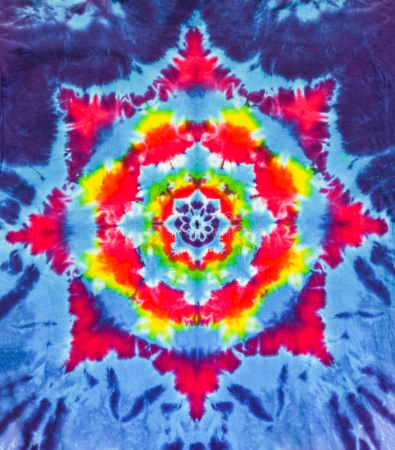 Colorful Tie Dye Pattern Design Stock Image - Image of design, print ...