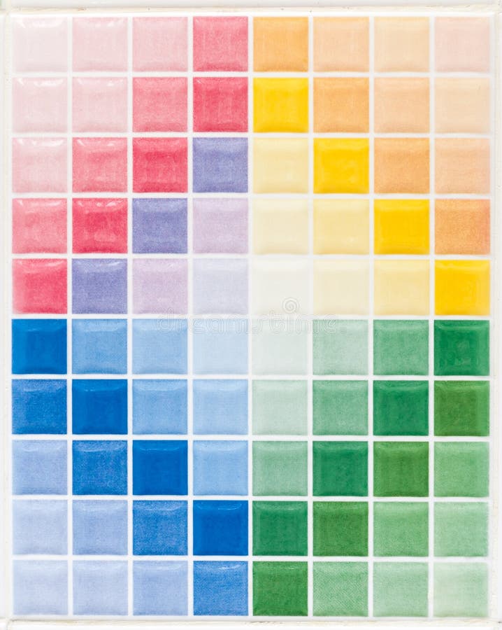 Colorful Tile Background/ Texture Stock Image - Image of interior ...