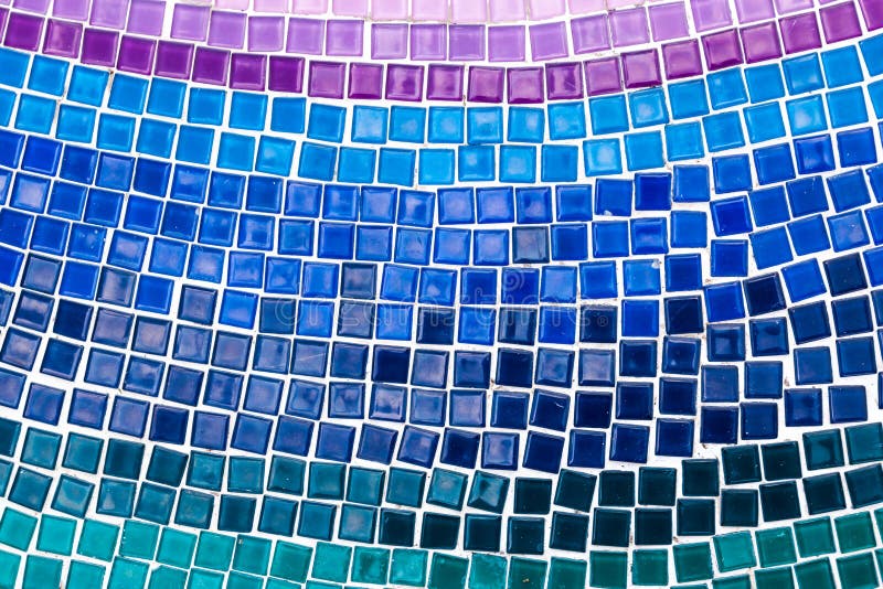 Colorful Tile Pattern Background Stock Photo - Image of style, color ...