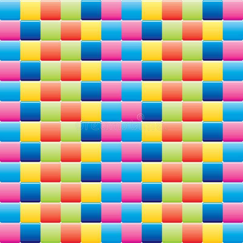 Colorful tiles stock vector. Illustration of design, green - 20163560