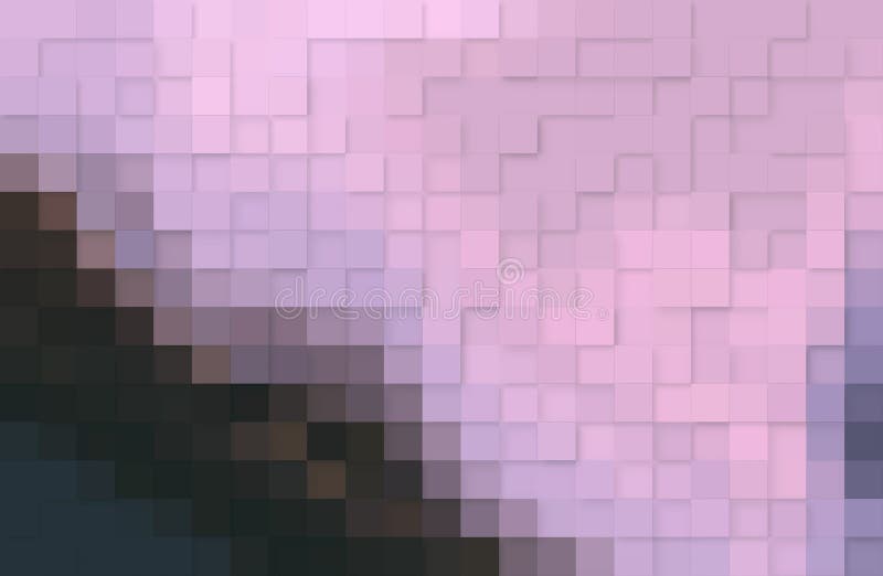 Colorful Tiles Mosaic Pattern Mosaic Square. Floor Stock Illustration ...