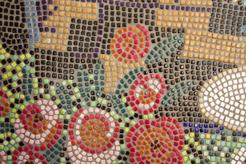 Colorful Tiles with Patterns Stock Photo - Image of ceramic, graphic ...