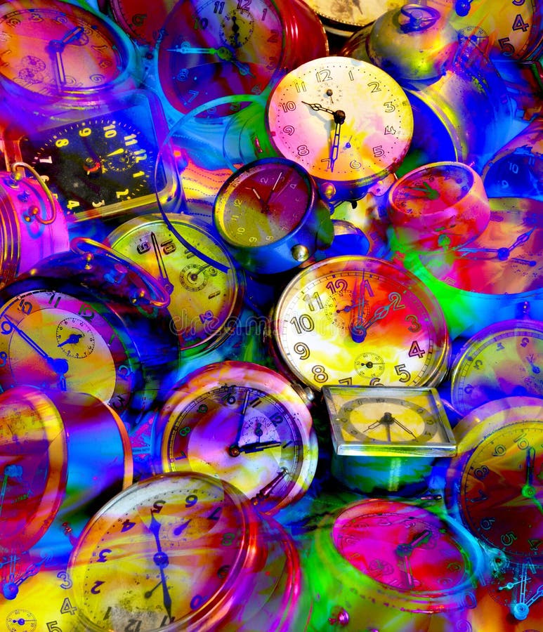 Colorful time stock image. Image of awake, measurement - 43121265