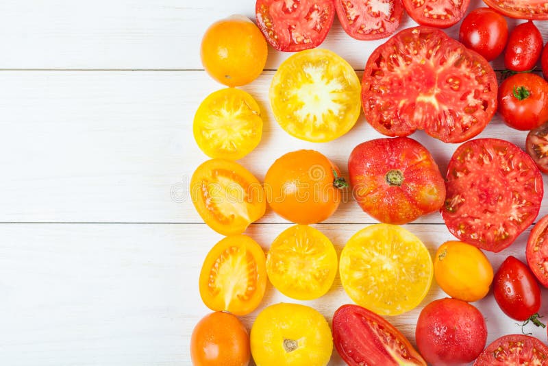 Colorful tomatoes stock image. Image of food, vegetable - 60119177