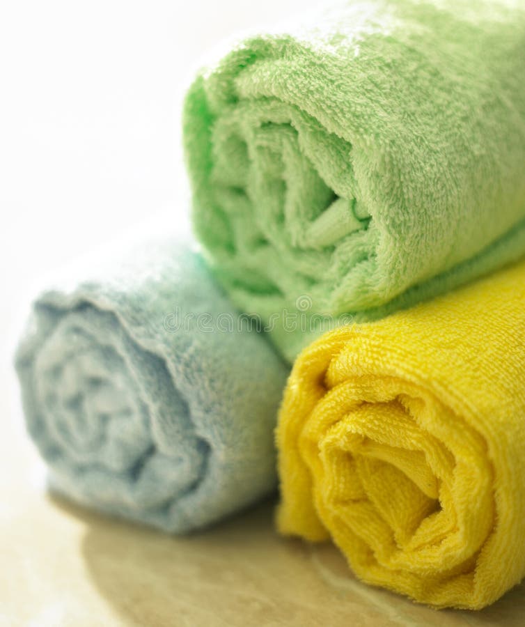 Two bath towels stock photo. Image of bath, cotton, towels - 3045592