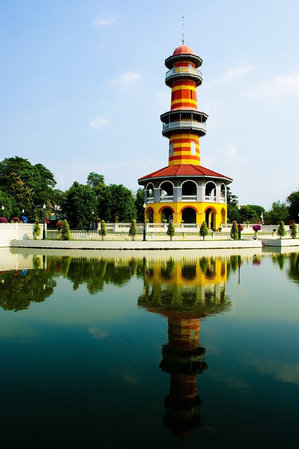 Colorful tower stock photo. Image of k20d, tower, ayutthaya - 12757926