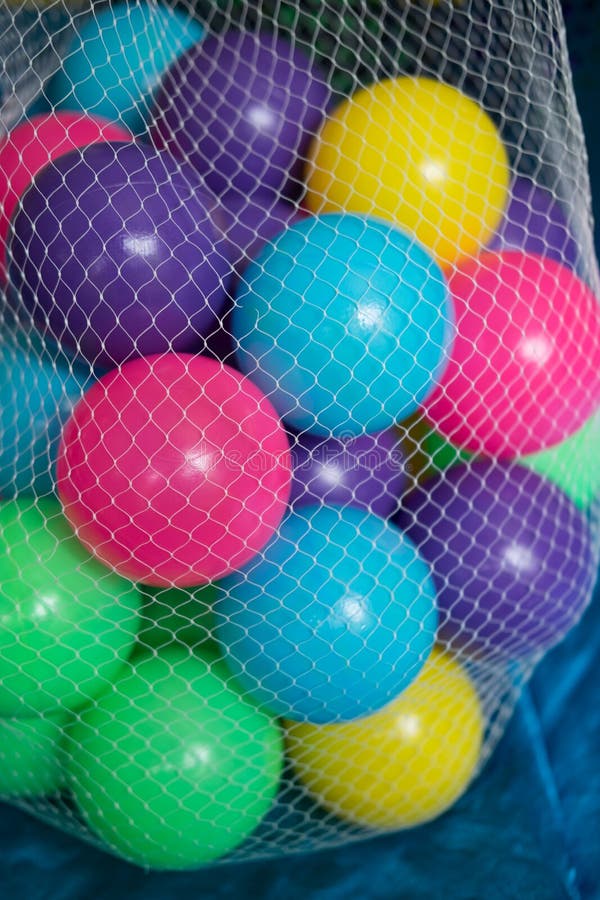 Colorful toy balls stock photo. Image of round, seamless - 97953160