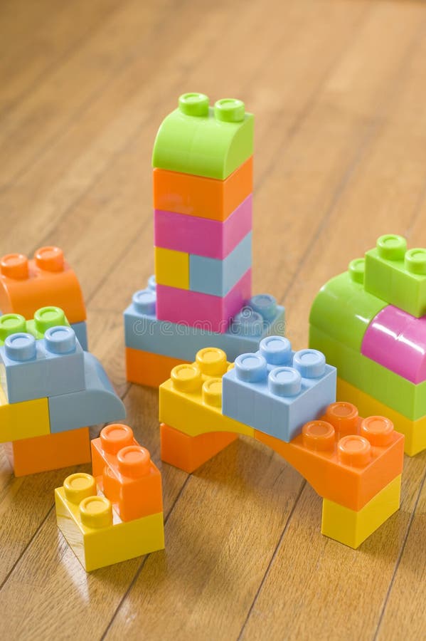 Colorful toy blocks stock photo. Image of wooden, cute - 23257016