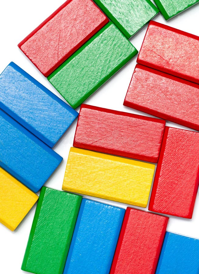Colorful Toy Blocks stock image. Image of game, color - 51069133