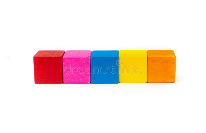 Colorful toy blocks, stock photo. Image of childhood - 120222682