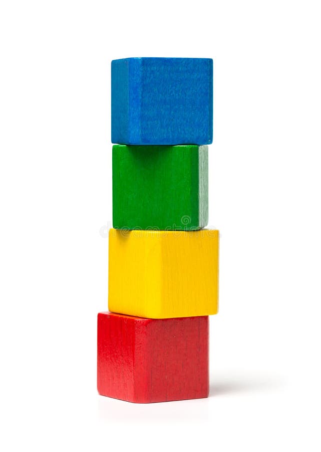 Colorful Toy Blocks Tower stock photo. Image of colorful - 51068932