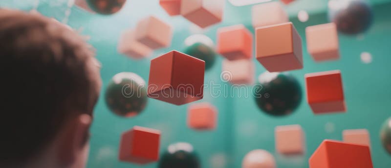 Colorful Toy Bricks Create a Dynamic Display of Interlocking Patterns ...