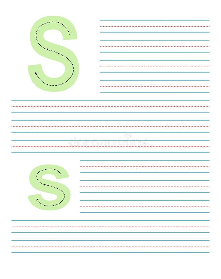 Colorful Tracing Worksheet for Learning To Write the Capital and ...