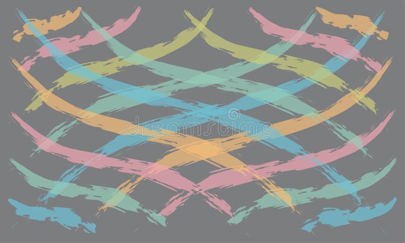 Colorful Transparent Scribble Paint Brush Abstract Background Stock ...